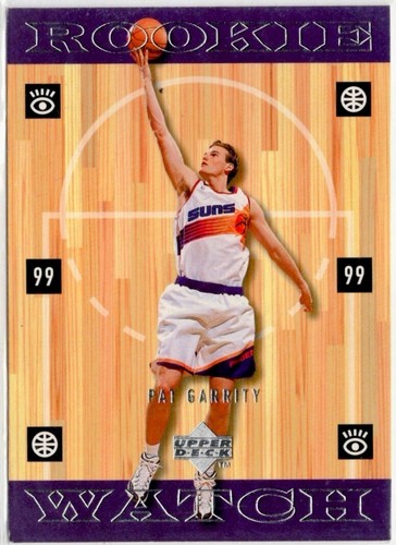 1998-99 Upper Deck Rookie Watch Pat Garrity Rookie Card #328 Suns | eBay