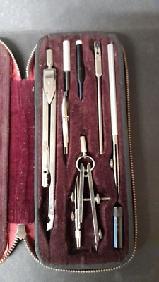Vintage Drawing Set in Engineering & Surveying Collectables for sale | eBay
