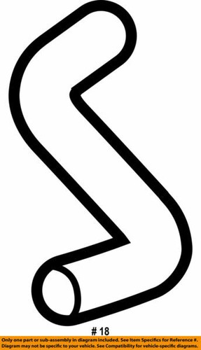 16573-22040 Toyota Hose, radiator, no.3 1657322040, New Genuine OEM ...