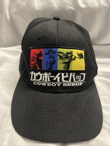 Cowboy Bebop Snapback Baseball Hat Polyethylene Foam Black | eBay