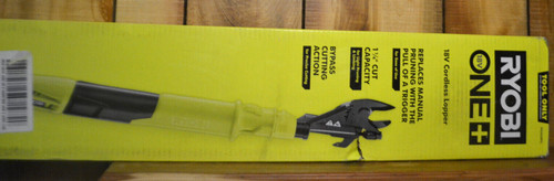 Ryobi Cordless Lopper Battery 18 Volt Carbon Steel Blade Tool Pruner ...
