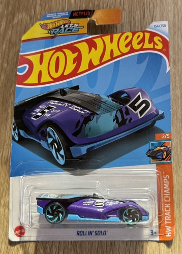 2024 hot wheels purple rollin solid hw track champs | eBay Australia