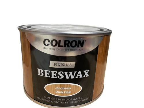 Colron Jacobean Dark Oak Beeswax Wax 400g Feeds+Protects Interior Wood ...