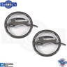 1963 63 CHEVROLET NEW PAIR Chevy Impala Rear Quarter Panel Emblems (2 ...