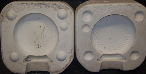 Ceramic Mold Molds BUTTERFLY DESK CLOCK Macky | eBay