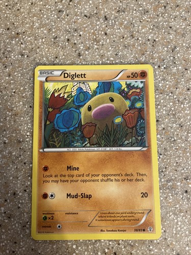 Pokémon TCG Diglett Generations 38/83 Regular Common | eBay