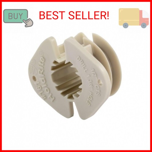 HoldRite 1/2 Inch Thru Stud Isolation Clamp, 10 Pack, Pipe Support, PEX ...