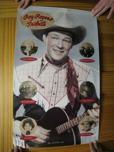 Roy Rogers Poster Tribute Oakridge Boys Clint Black Lorrie Morgan | eBay