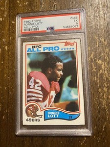 Ronnie Lott 1982 Topps #486 Base Price Guide - Sports Card Investor