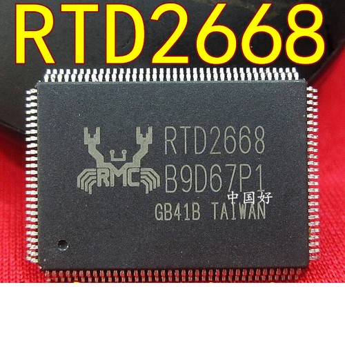 1x RTD2668-GR RTD 2668 RTDZ668 RTD2G68 RTD26G8 RTD266B RTD2668 QFP128 ...