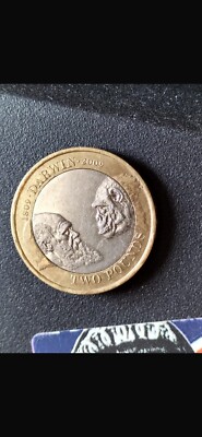 Charles Darwin Two Pound Coin for sale | eBay