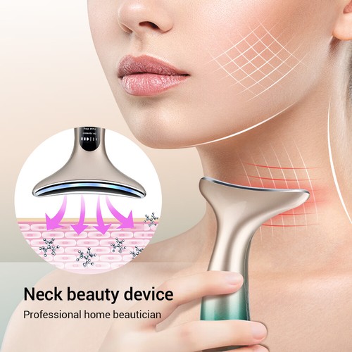 LED Microcurrent Facial Skin Tightening Lifting Device Face Neck Beauty ...