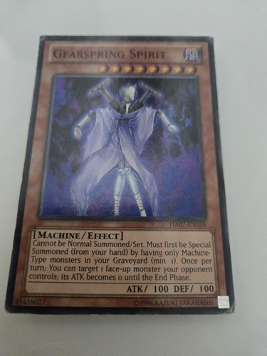 Gearspring Spirit Ha07-En038 Hidden Arsenal 7: Knight of Stars ...