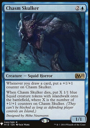 MTG Magic the Gathering Chasm Skulker (313/1700) Mystery Booster LP | eBay