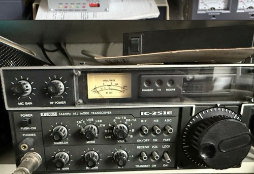 ICOM IC-251E 144MHZ MULTI MODE BASE RADIO | eBay UK