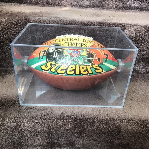 Pittsburgh Steelers Hand Painted AFC 1994 Championship Football Mike ...