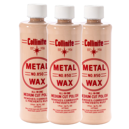 Collinite 850 Automotive Metal Wax (3 Pint Pack) | eBay