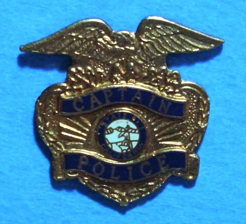 CALIFORNIA STATE - POLICE CAPTAIN - VINTAGE LAPEL PIN - HAT PIN ...