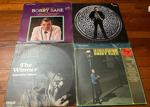 LOT of 4 Vintage BOBBY BARE LP'S Vinyl Records Albums | eBay