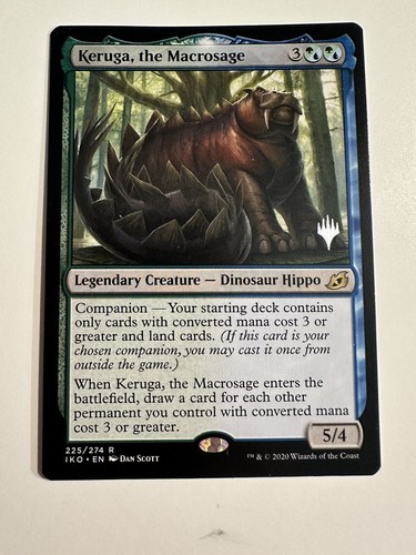 MTG Keruga, the Macrosage (225p) Ikoria Lair of Behemoths Promos NM | eBay