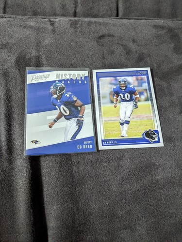 2 Card Lot Of Ed Reed Cards Free Shipping | eBay
