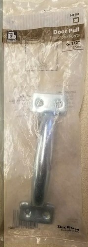 Everbilt 6 1/2" Door Pull Handle Silver Zinc Plated~NIP | eBay