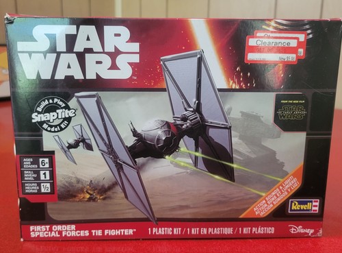 Revell Star Wars SnapTite First Order Special Forces TIE Fighter Model ...