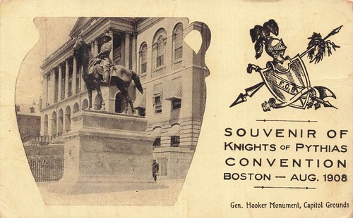 1908 Knights of Pythias Convention Boston-Civil War General Hooker ...