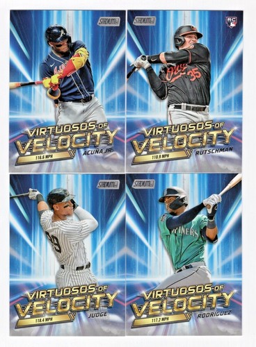 VIRTUOSOS OF VELOCITY Insert 2023 Topps Stadium Club - You Pick! | eBay