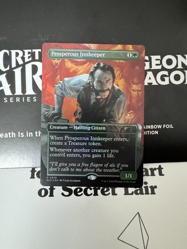 Prosperous Innkeeper RAINBOW FOIL In Hand Secret Lair NM card MtG | eBay