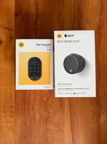 Yale August Wi-Fi Smart Lock with Keypad Touch in Matte Black | eBay