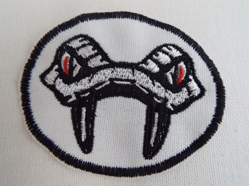 Snake Fangs Embroidered Iron On Patch | eBay