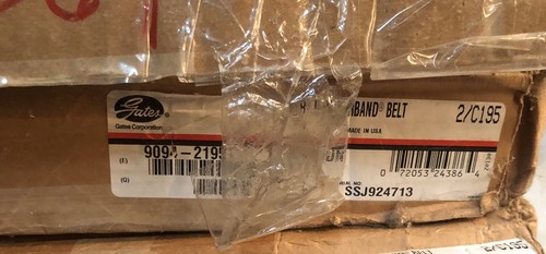 Gates 2/C195 Hi-Power II PowerBand V-Belt - 9094-2195 | eBay