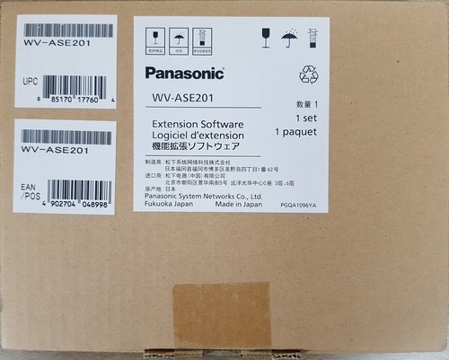 Panasonic Extension Software WV-ASE201 For WV-ASM200 | eBay