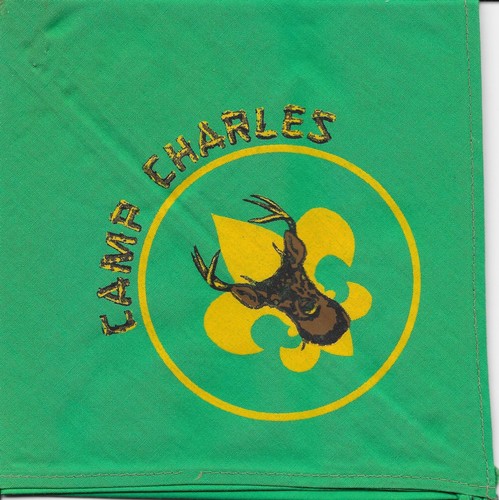Camp Charles Neckerchief East Carolina Council Boy Scout of America BSA ...
