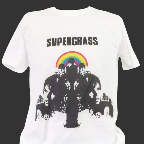SUPERGRASS BRITPOP ALTERNATIVE INDIE ROCK T-SHIRT unisex S-3XL | eBay