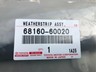 68160-90K00 Toyota OEM Genuine WEATHERSTRIP ASSY, FRONT DOOR GLASS ...