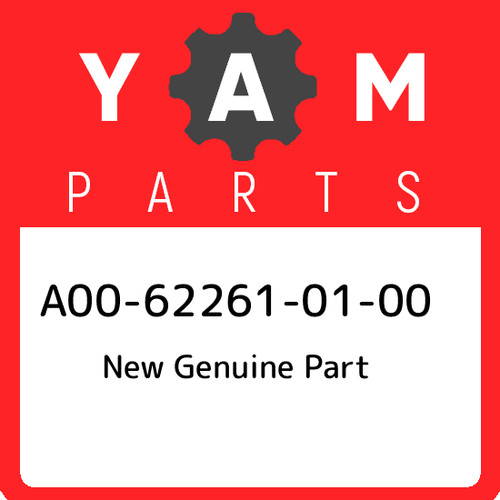 A00-62261-01-00 Yamaha New genuine part A00622610100, New Genuine OEM ...