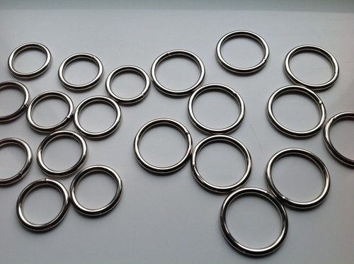 Quality Metal Round Welded O Rings 20mm or 25mm 38mm 50mm | eBay UK