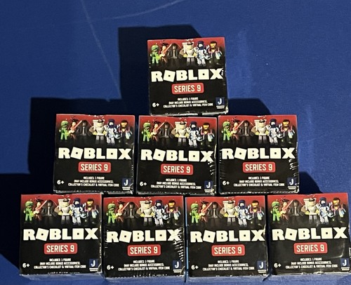 NEW Lot of 8 Roblox Series 9 Mystery Figure Blind Box w/ Virtual Codes ...
