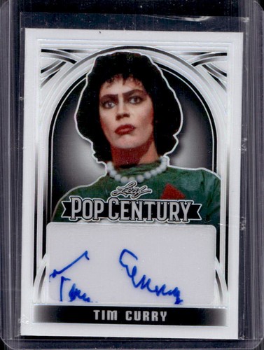 2024 Leaf Metal Pop Century Tim Curry Auto Prismatic White #1/2 | eBay