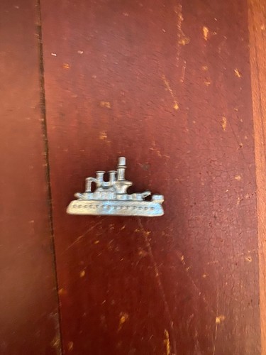 Vintage 65th Anniversary Monopoly Game Replacement Piece Classic Ship ...