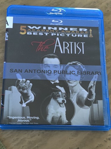 The Artist (Ex Library Blu-ray Disc, 2012) 43396400276| eBay
