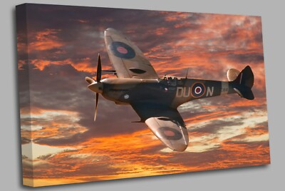 Framed Spitfire Print in Art Prints for sale | eBay UK