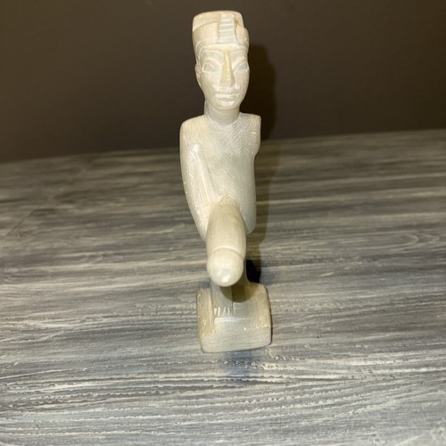 Min Statue (phallic) - Egyptian God of Fertility Marble 7” High | eBay