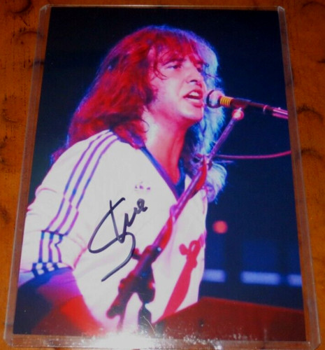 Steve Walsh Kansas lead singer signed autographed photo Dust in the ...