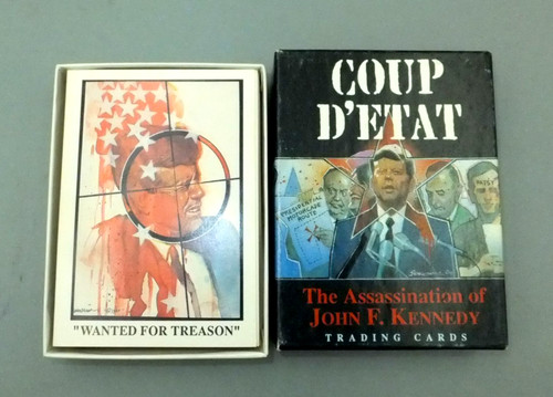 Coup D’Etat JFK Assassination Trading Cards Box 1990s Rare Collectible ...
