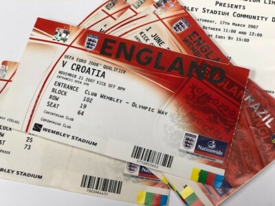 Football International Fixture Tickets & Stubs for sale | eBay