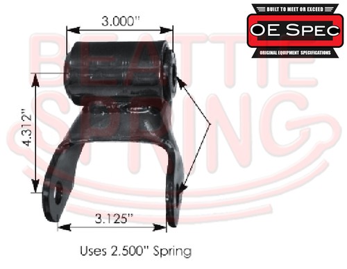 Leaf Spring Shackle for Chevy/GMC P series | eBay