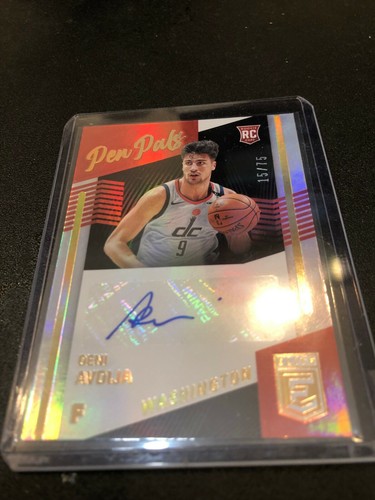 2020-21 Panini Donruss Elite Deni Avdija Pen Pals RC Rookie Auto /75 ...